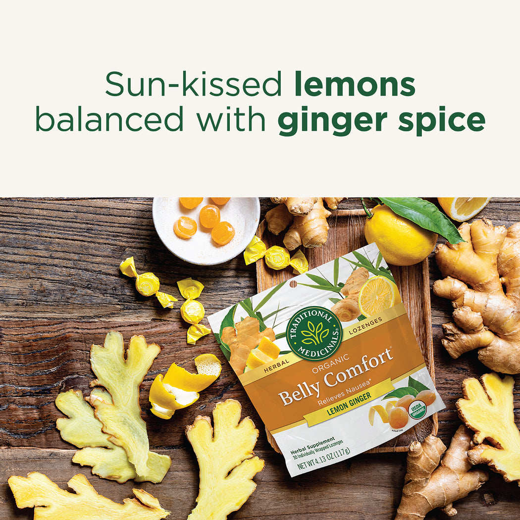 Organic Belly Comfort® Lozenges | Traditional Medicinals