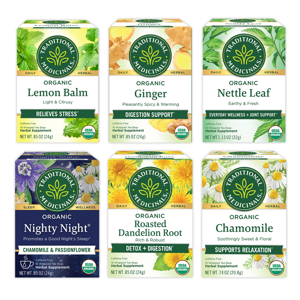 Zen Blend Teas Variety Pack | Traditional Medicinals