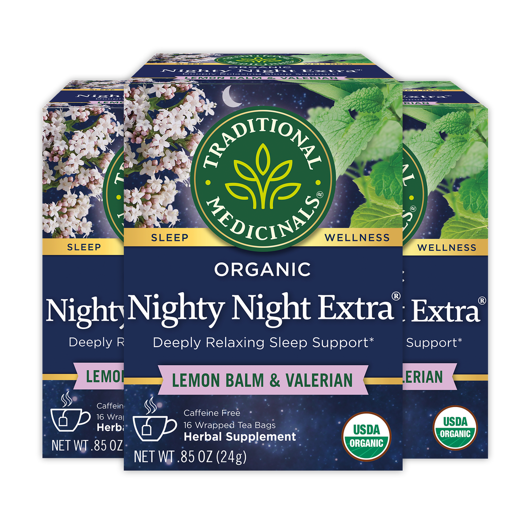 Nighty Night Extra® Tea - Valerian Root | Traditional Medicinals