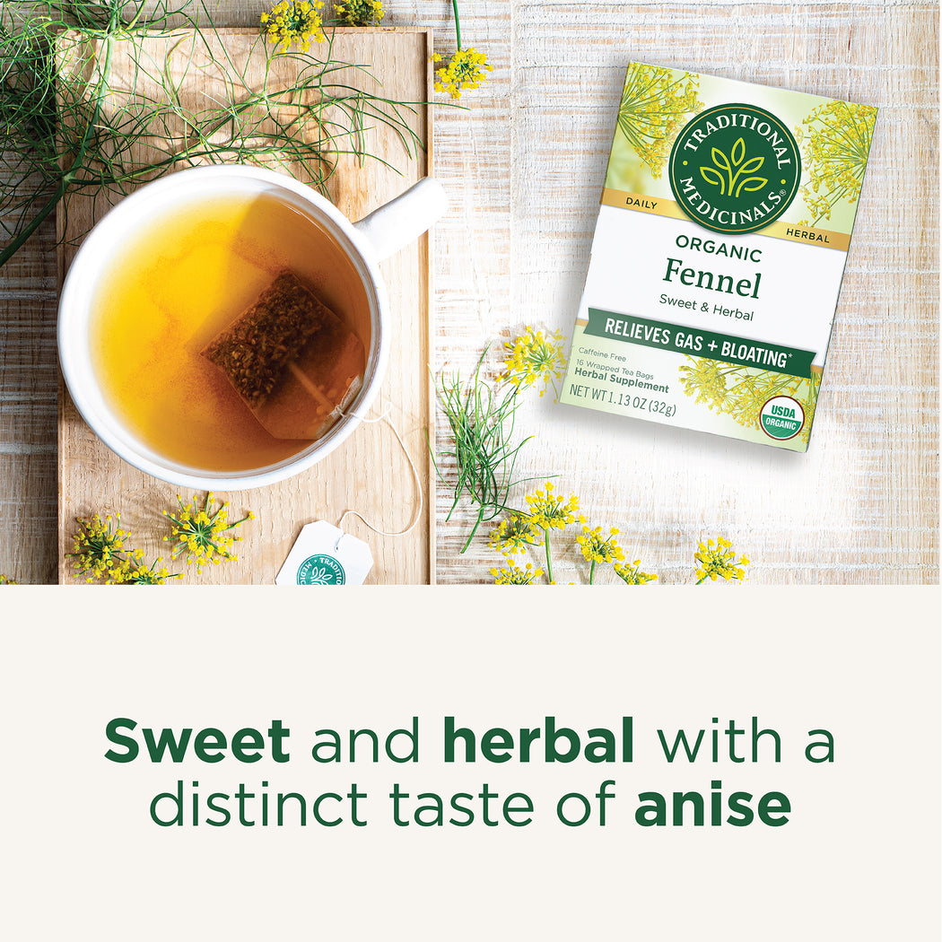 Organic Fennel Tea | Traditional Medicinals