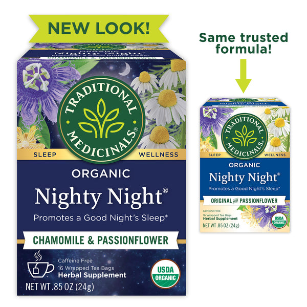 Nighty Night Extra® Tea - Valerian Root | Traditional Medicinals