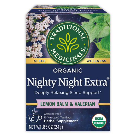 Nighty Night Extra® Tea - Valerian Root | Traditional Medicinals