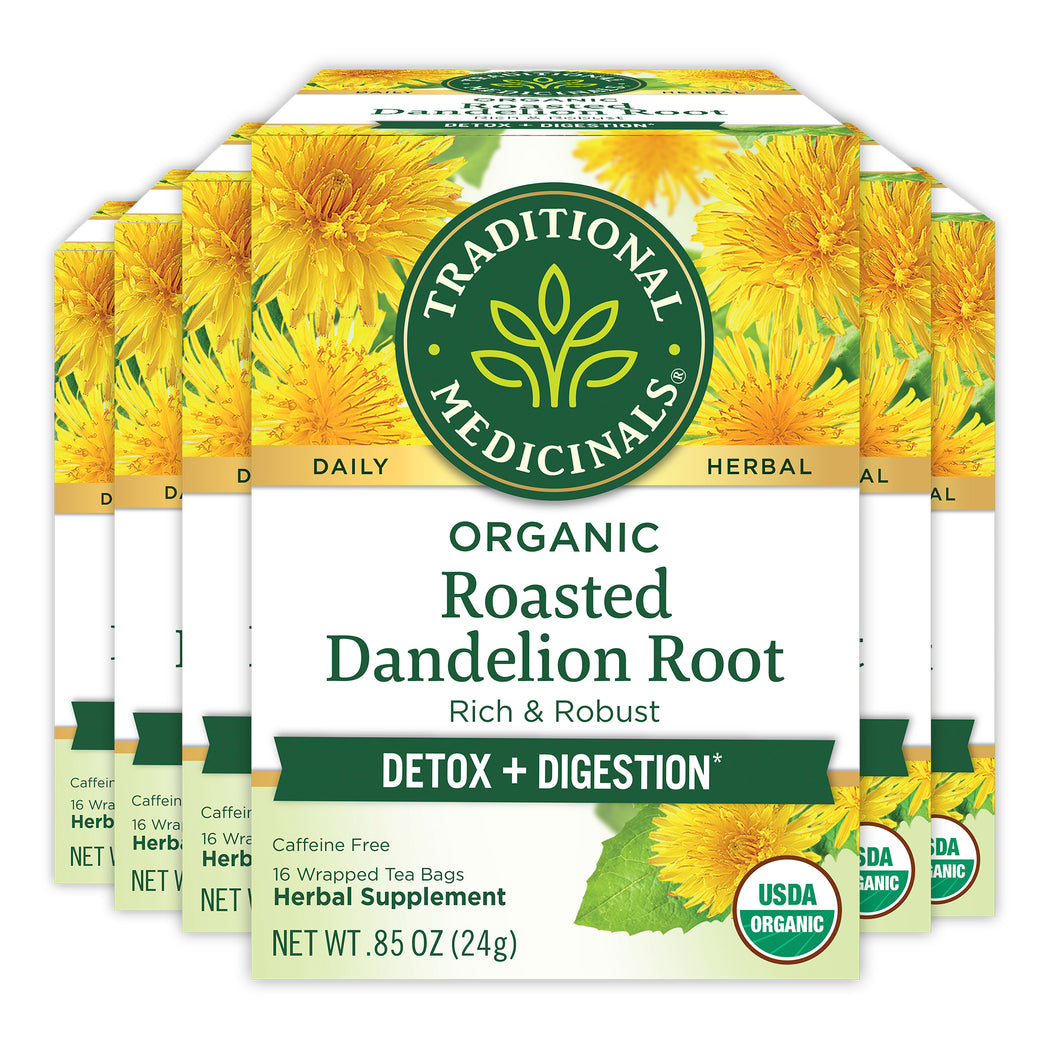 Roasted Dandelion Root Tea | Traditional Medicinals | Traditional ...