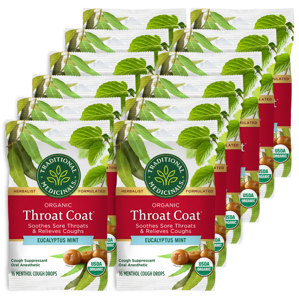 Throat Coat® Lemon Echinacea Tea | Traditional Medicinals