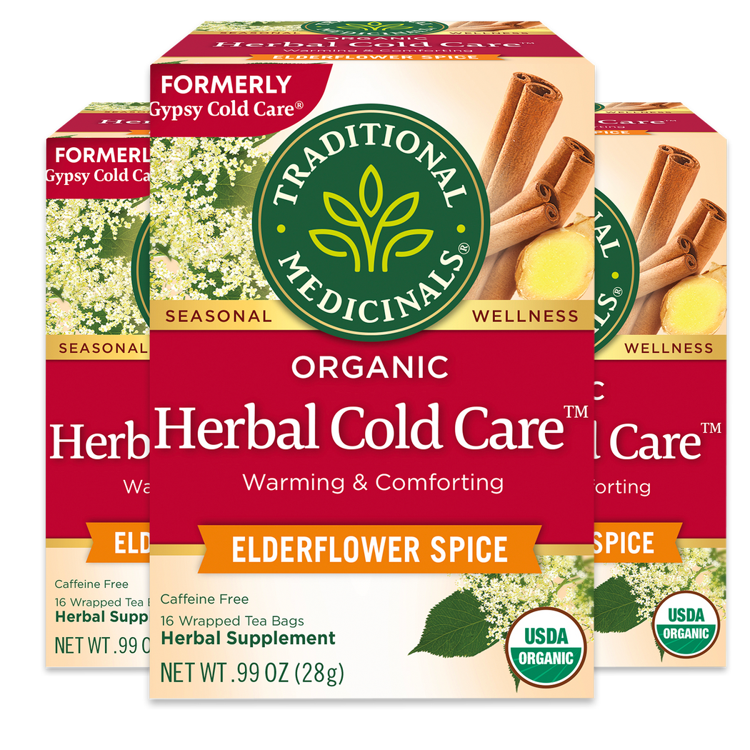 Organic Herbal Cold Care™ Tea | Traditional Medicinals | Traditional ...