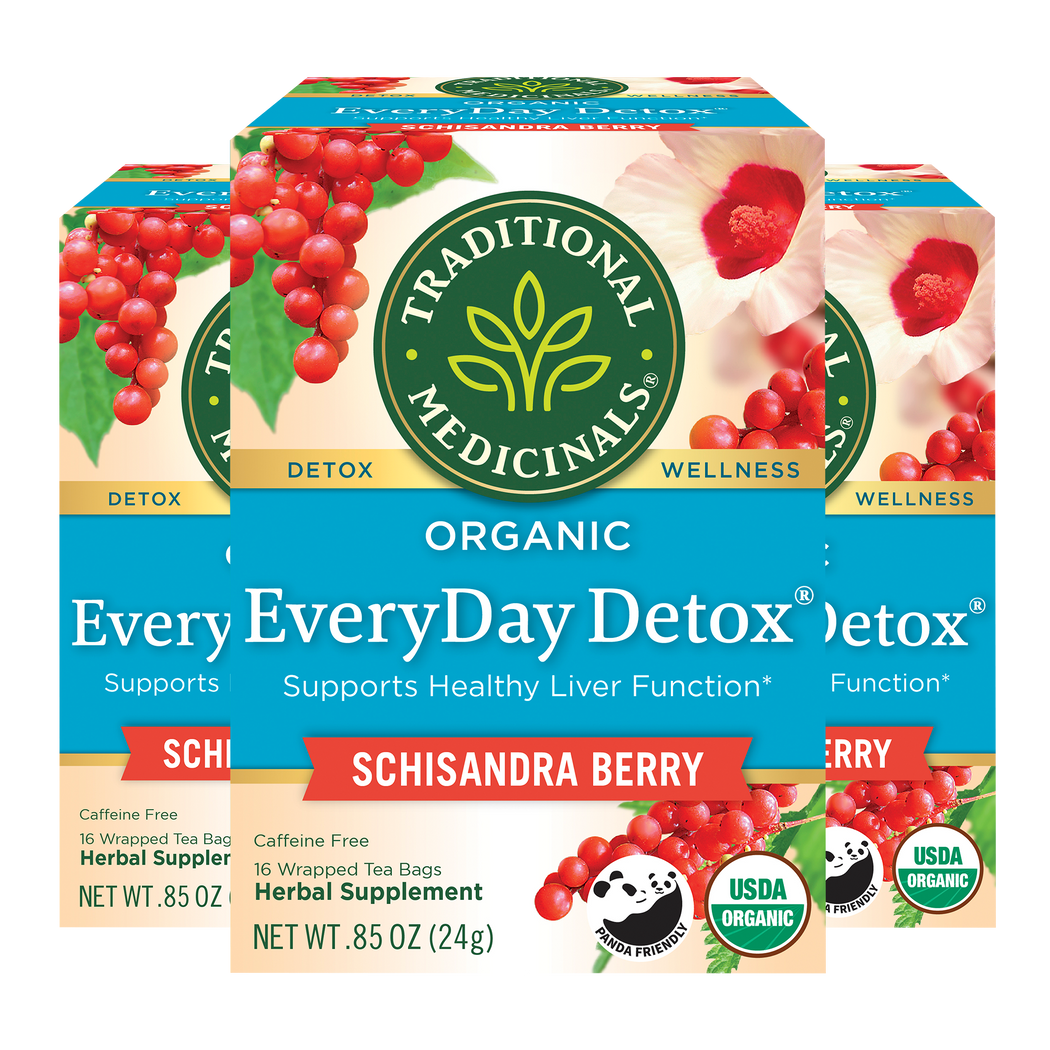 EveryDay Detox® Schisandra Berry Tea | Traditional Medicinals