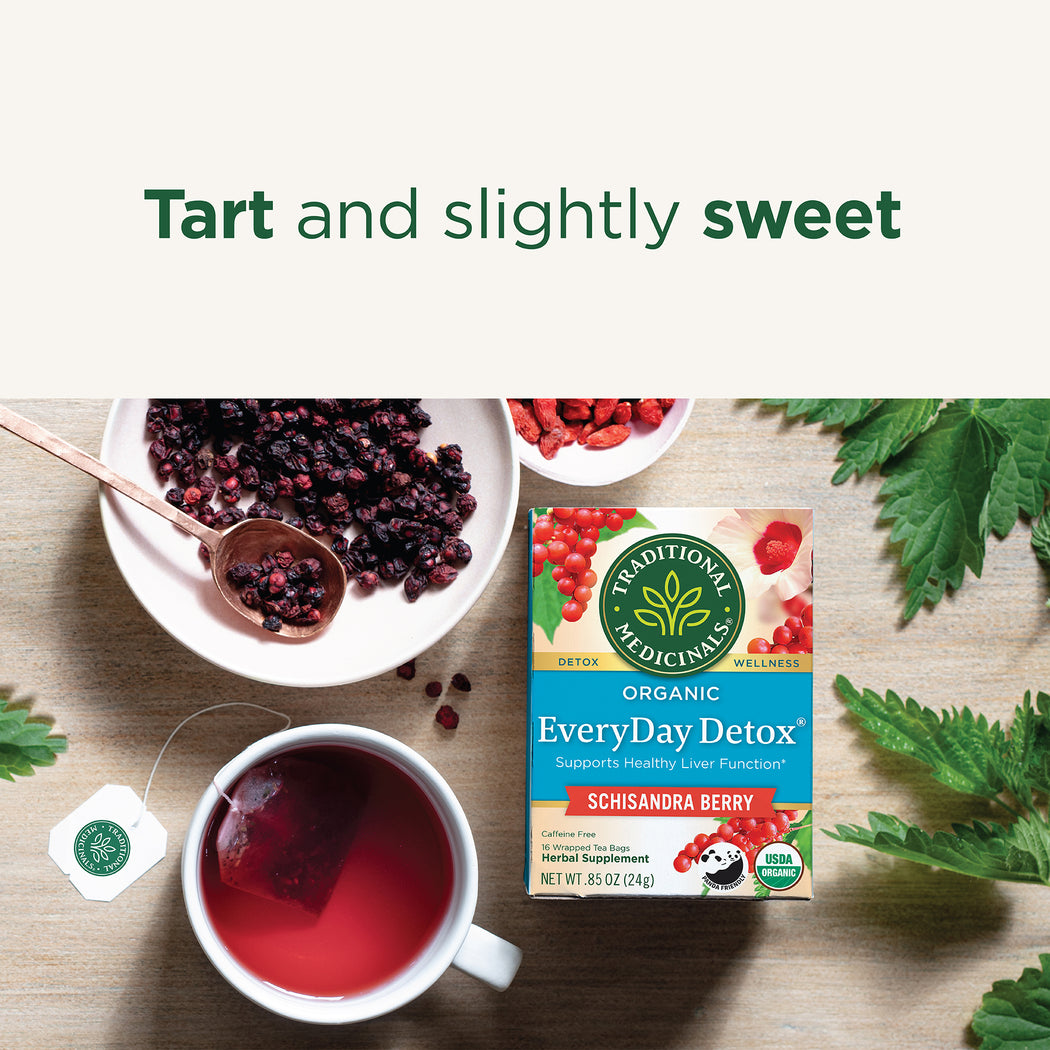 EveryDay Detox® Schisandra Berry Tea | Traditional Medicinals